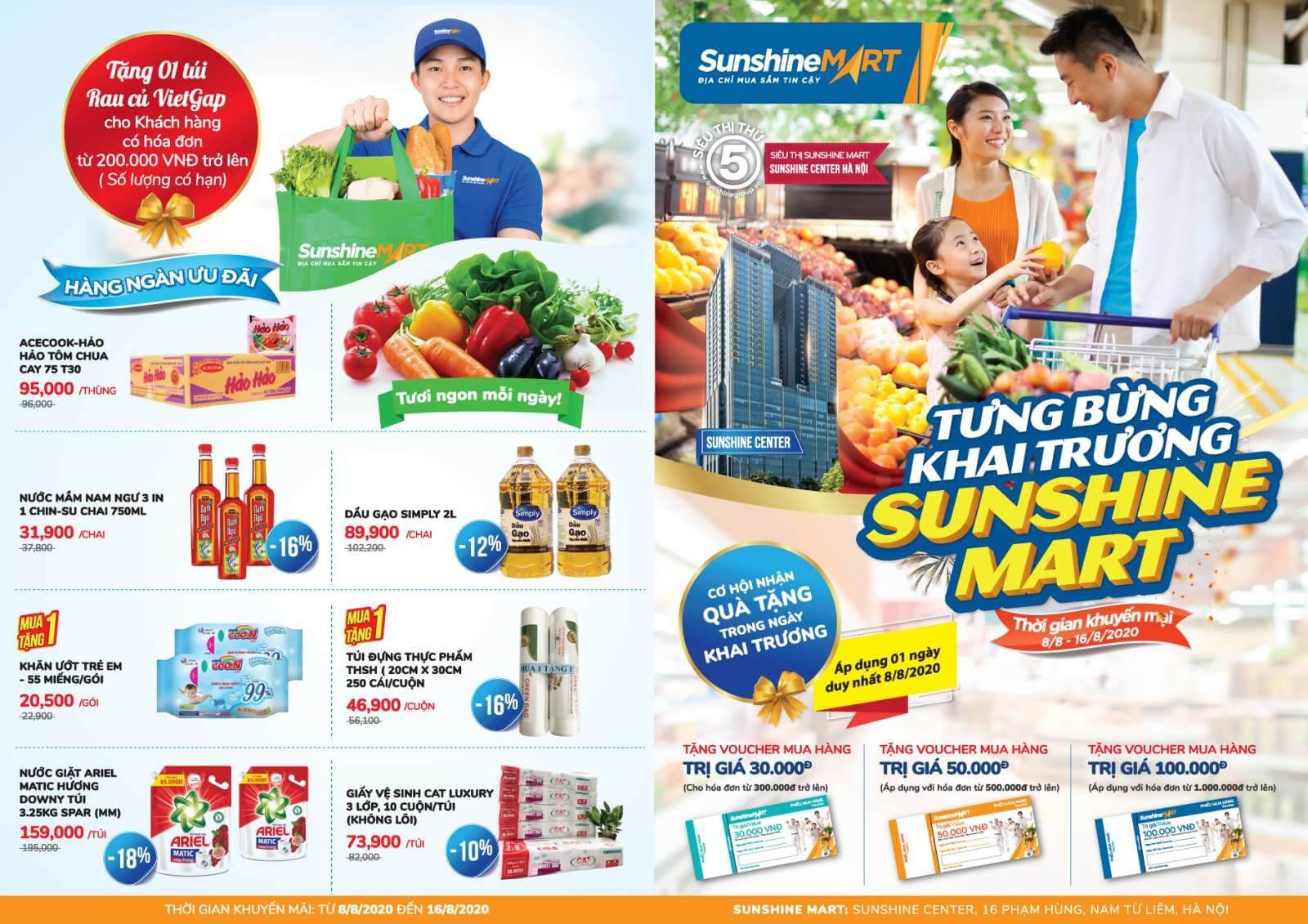 Siêu thị Sunshine Mart thứ 5 chính thức được khai trương tại “tâm điểm ...